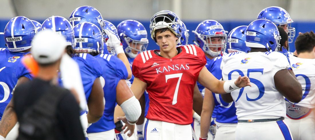 KU’s Thomas MacVittie ranked last among Big 12 quarterbacks by Pro ...